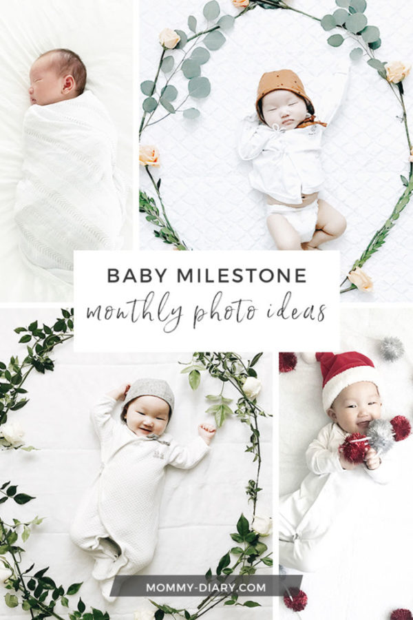 Baby Milestone Photo Ideas | Mommy Diary
