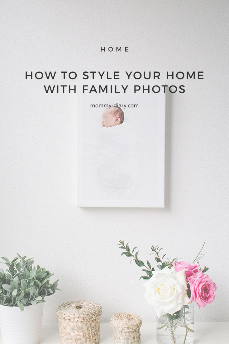 How To Style Your Home With Family Photos | Mommy Diary