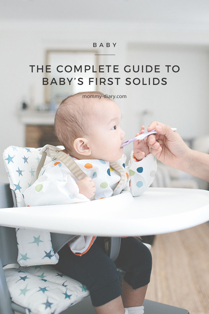 The Complete Guide To Baby's First Solids | Mommy Diary
