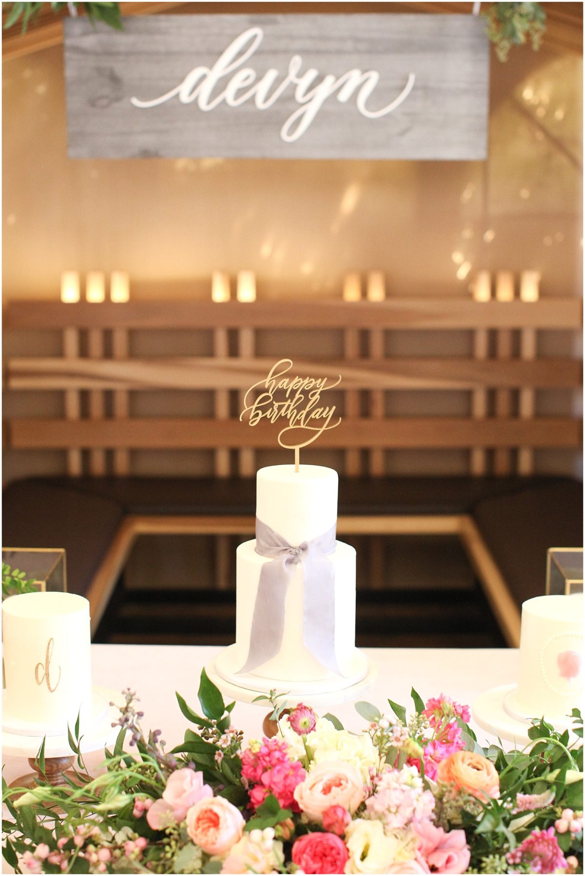 Devyn's Seattle Inspired Floral First Birthday Party | Mommy Diary