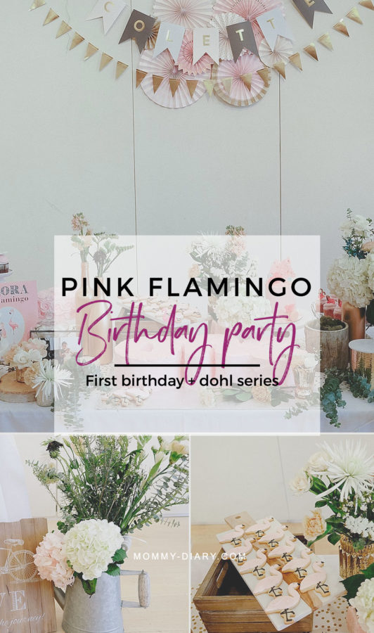 Coco's DIY Flamingo First Birthday Party | Mommy Diary