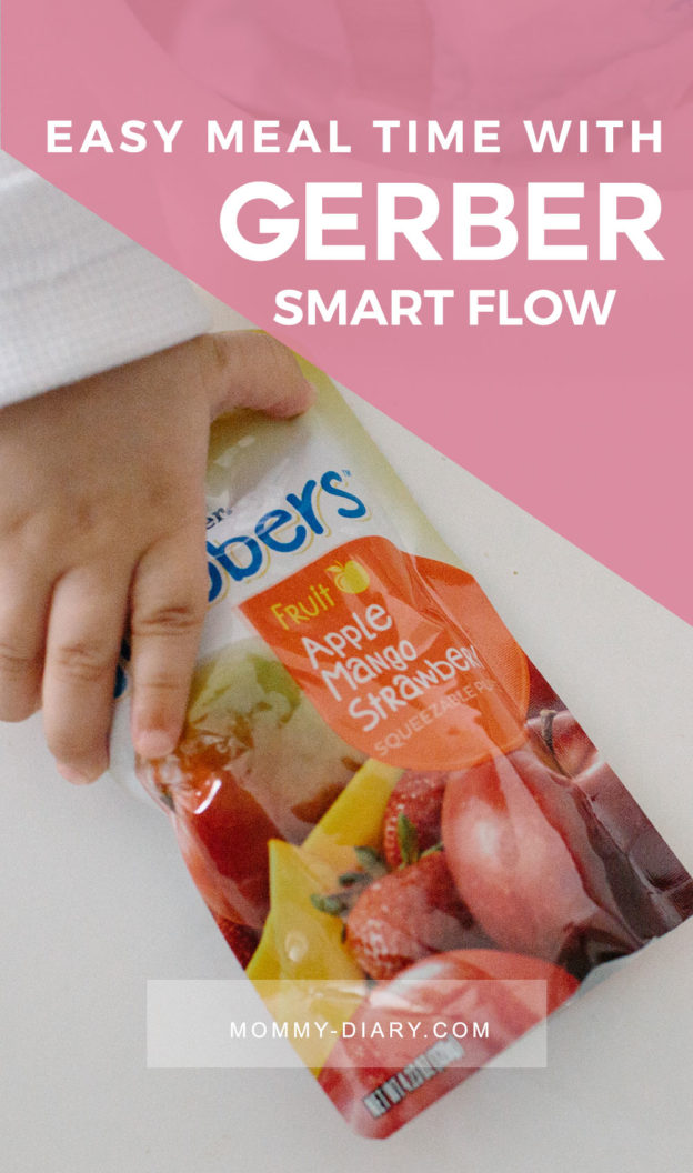 Easy Mealtime With Gerber® Smart Flow™ | Mommy Diary