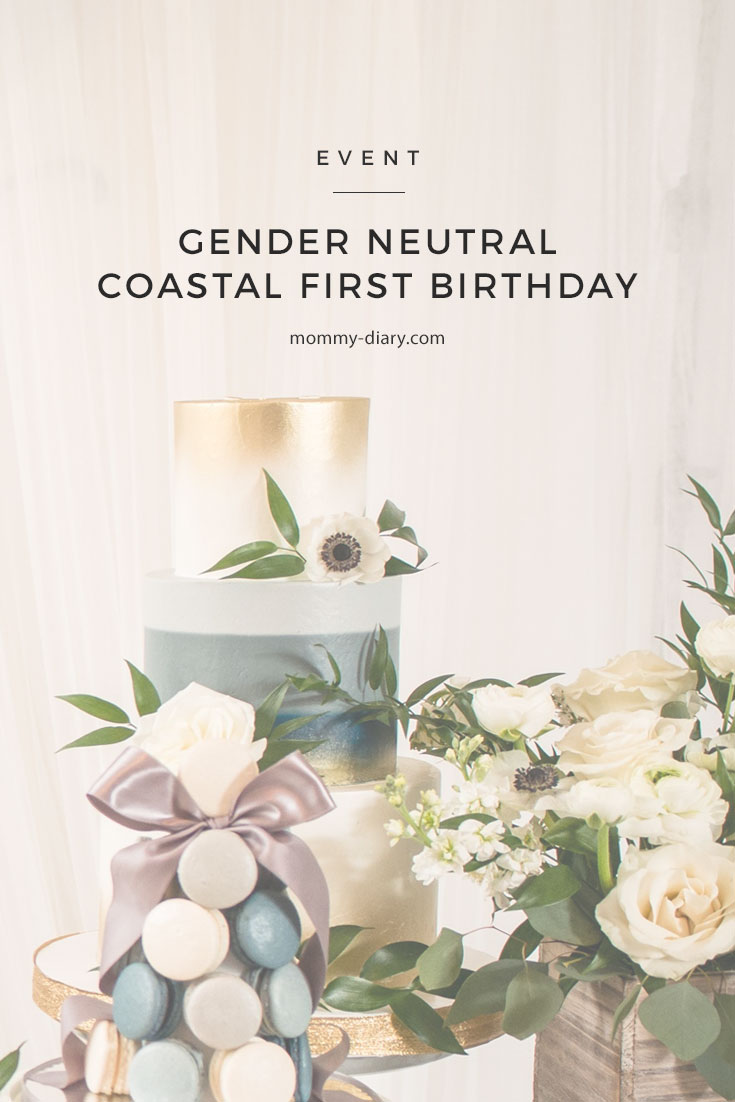 Landon's Gender Neutral Coastal First Birthday | Mommy Diary