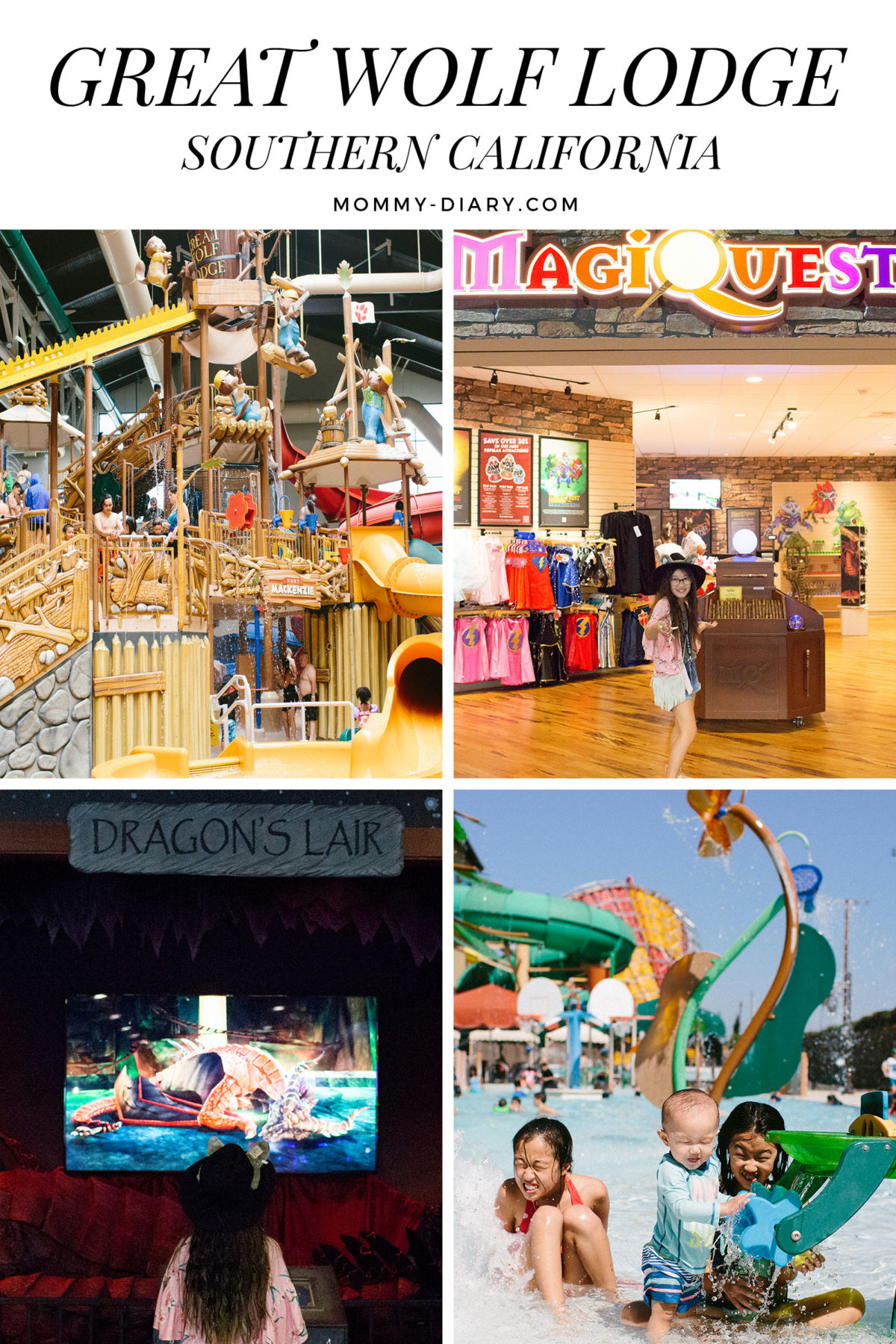 Family Fun At Great Wolf Lodge Southern California | Mommy Diary
