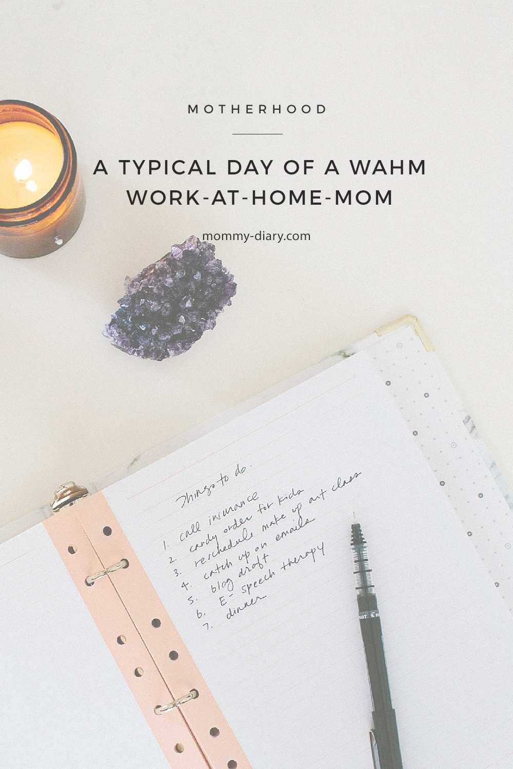 A Typical Day Of A WAHM (Work-At-Home-Mom) Blogger | Mommy Diary