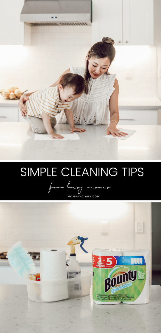 Simple Cleaning Tips For Busy Moms | Mommy Diary
