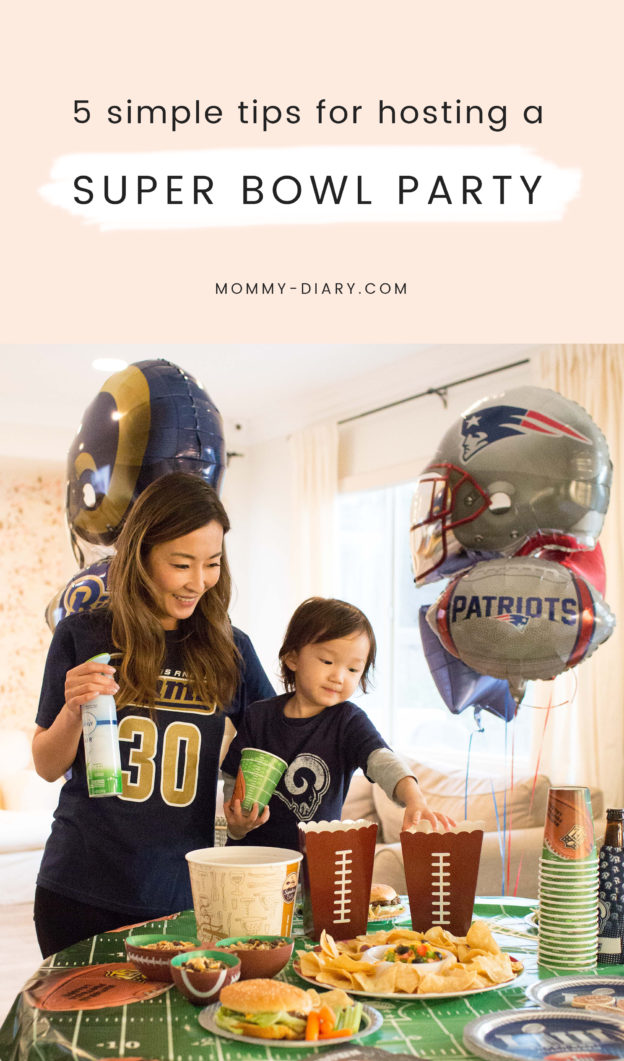 5 Tips For Planning A Super Bowl Party | Mommy Diary