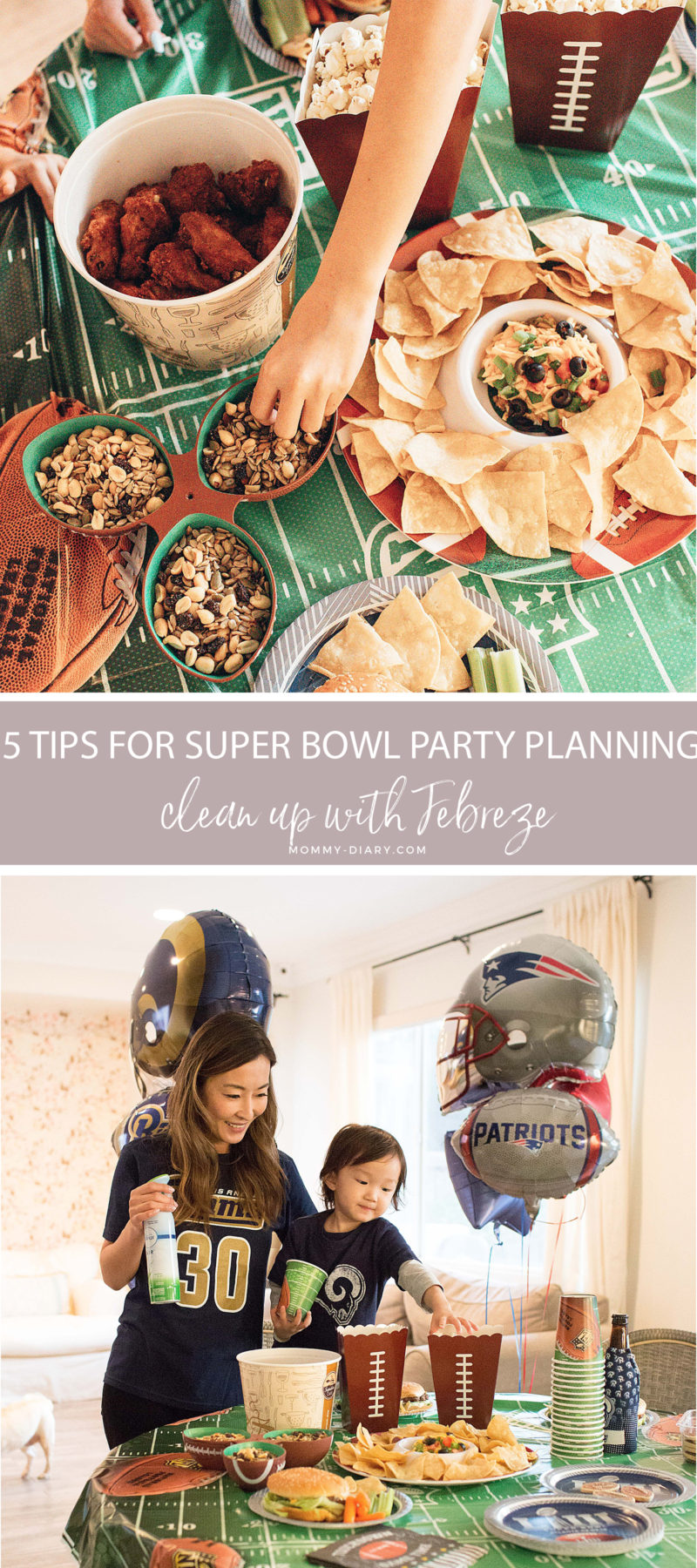 5 Tips For Planning A Super Bowl Party | Mommy Diary