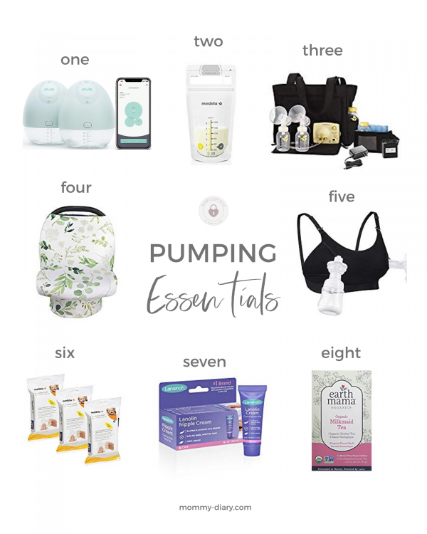 Pumping Essentials for Moms | Mommy Diary ® - Motherhood, Lifestyle