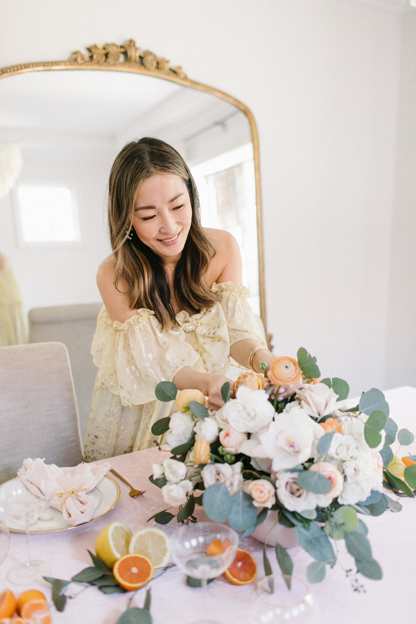 Spring Citrus Tablescape Theme | Mommy Diary ® - Lifestyle Blog