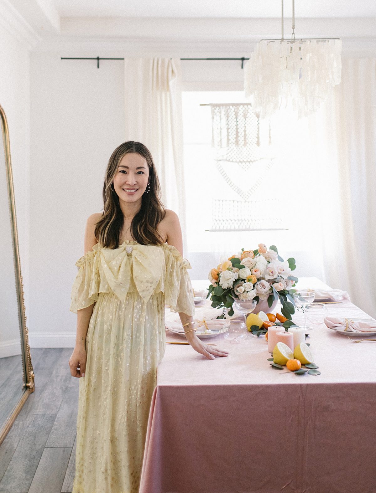 Spring Citrus Tablescape Theme | Mommy Diary ® - Lifestyle Blog