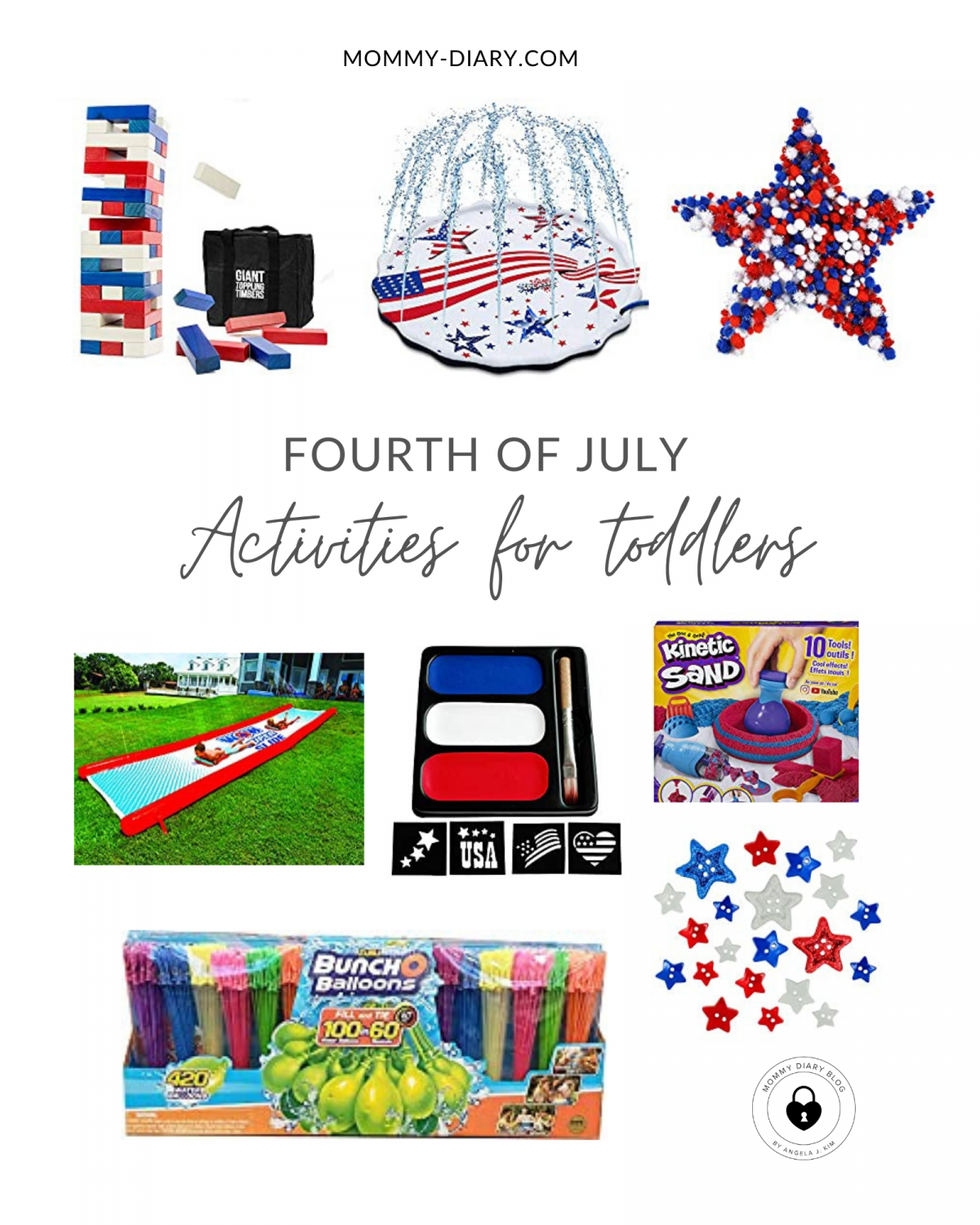 Easy Fourth of July Activities for Toddlers | Mommy Diary