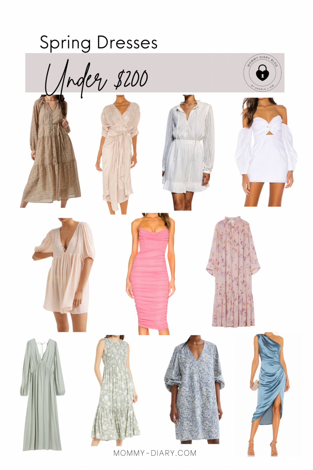 Spring Dresses Under $200 | Mommy Diary