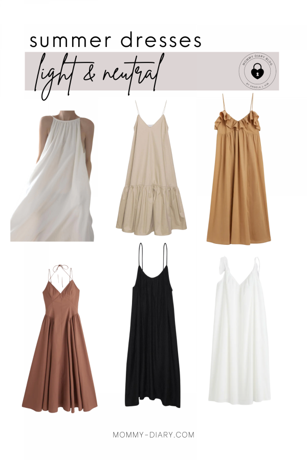 Neutral Summer Dresses You Need In Your Wardrobe | Mommy Diary