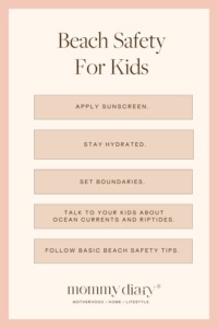 Beach Safety For Kids | Mommy Diary