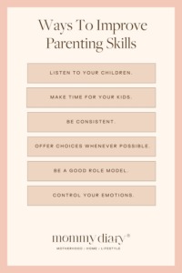 12 Ways To Improve Parenting Skills | Mommy Diary