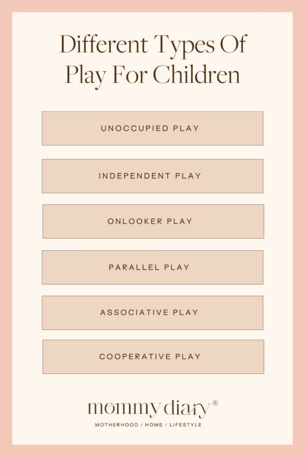 11 Different Types Of Play For Children | Mommy Diary