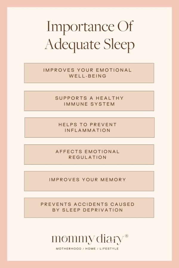 How To Prioritize Sleep | Mommy Diary