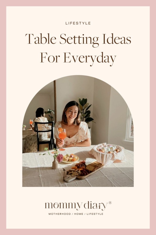 Daily Dining Inspiration: 7 Table Setting Ideas For Everyday | Mommy ...