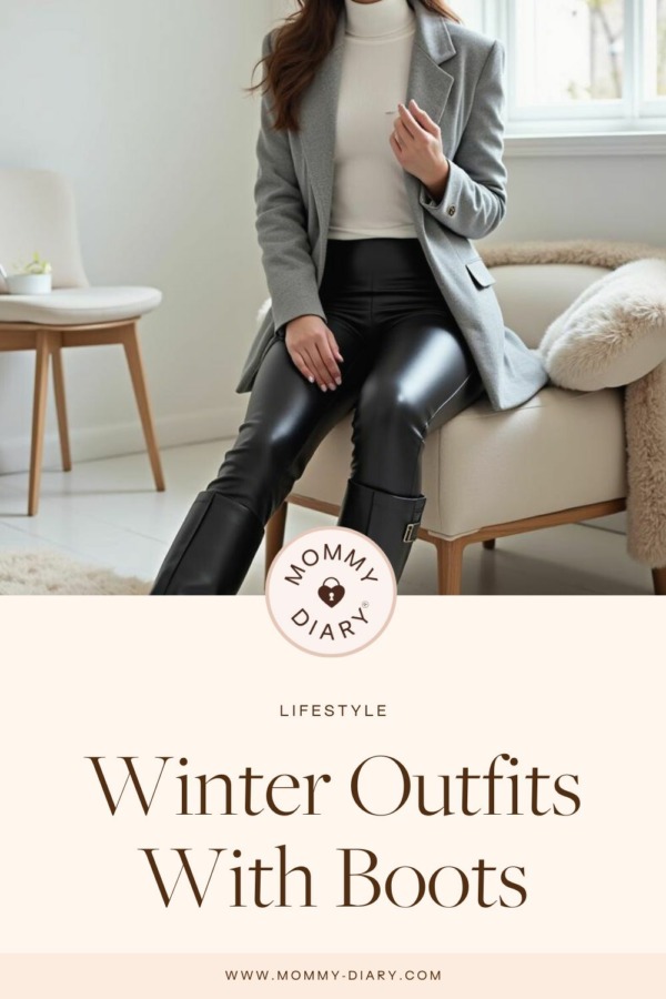 Cozy & Chic: 5 Winter Outfits With Boots | Mommy Diary